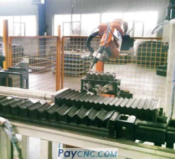 Automobile parts deburring with RB08