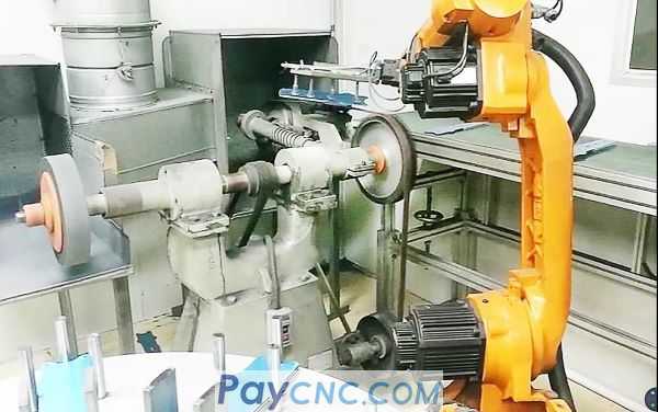 Burr cleaning with RB08 Robot