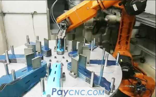 Burr cleaning with RB08 Robot