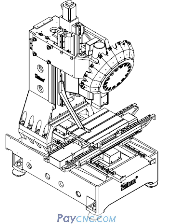 CNC Machining Center Inner Structures