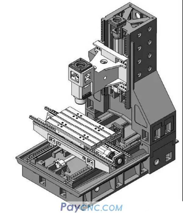 CNC Machining Center Inner Structures
