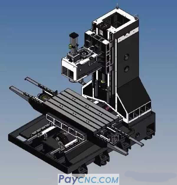 CNC Machining Center Inner Structures