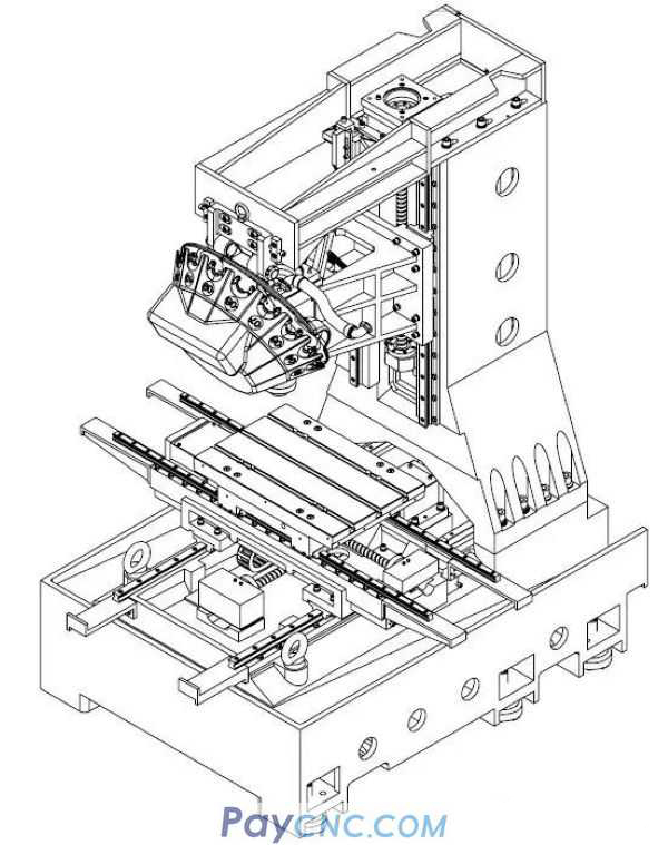 CNC Machining Center Inner Structures