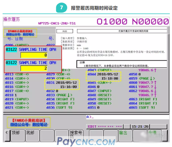 FANUC external operation information
