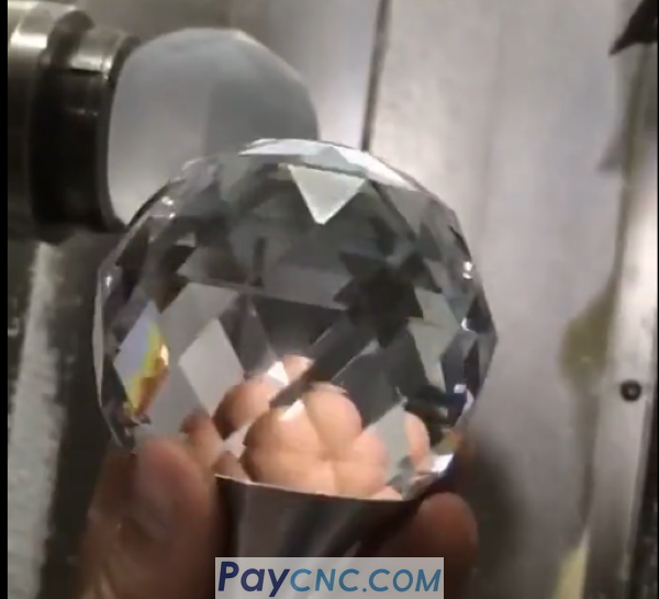 How to make a diamon ball with CNC la