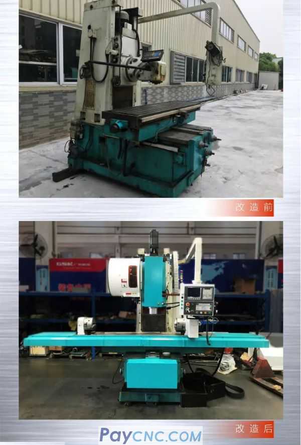 Manual milling machine CNC retrofit