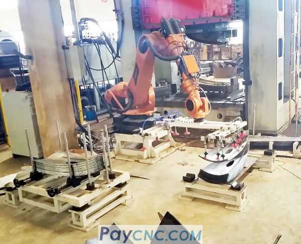 Moving big parts with RB165 Robot