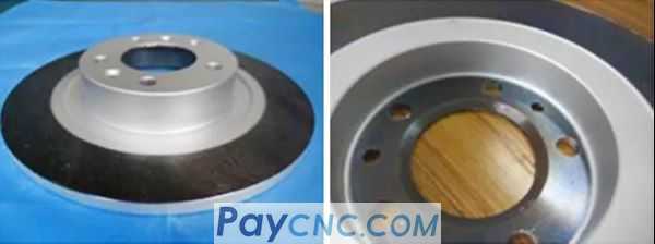 Brake disc paiting with RB08 Robot