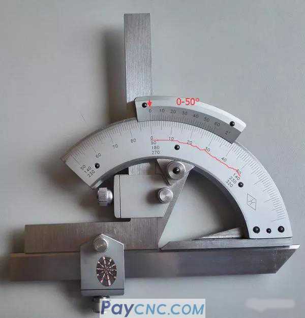 How to use a Universal angle ruler