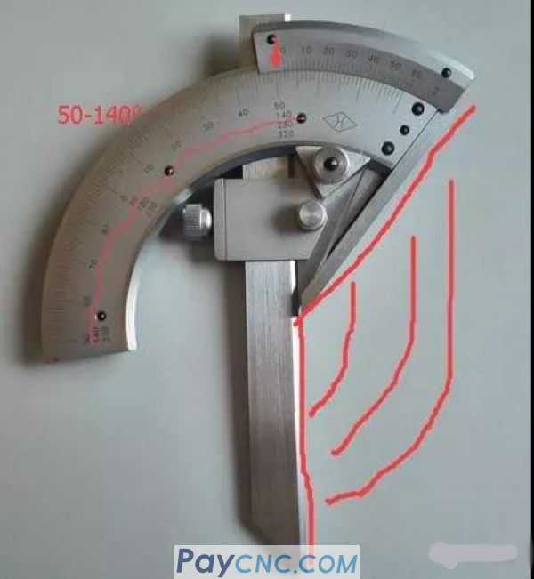 How to use a Universal angle ruler